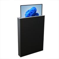 China 15.6 Inch Monitor Lift Hidden Conference Desktop LCD Motorized Lifting Monitor for sale
