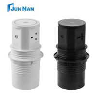 China Electric Pop-Up Tower Kitchen Desktop Speaker Socket with Wireless USB-C for Smart Homes for sale