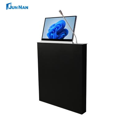 China LCD screen lifter paperless conference system audio and video total solution for sale