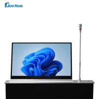 China LCD screen lifter paperless conference system audio and video total solution for sale