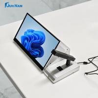 China Pop Up Desk Top Terminals Remote Desktop Lcd Lift Wireless Conference Microphone System for sale