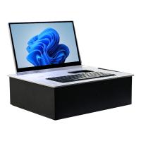 China Desktop Terminal Flip Flop Computer 240V Concealed Lift LCD Flip Flops for sale