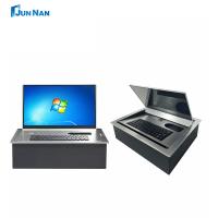 China Conference Paperless Intelligent Flip Flop Pc Lifting LCD Screen Flip Flop Computer For Desk for sale