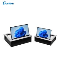 China Conference table LCD screen electric flipper paperless meeting system for sale