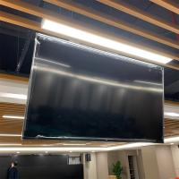 China Motorized Retractable Ceiling Tv Mount Flip Down Electric Ceiling Tv Mount for sale