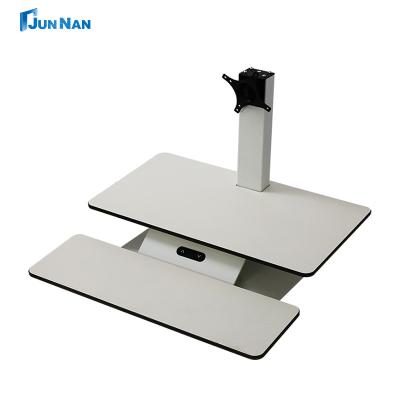 China Adjustable Height TV Lift Stand Motorized Drop Mobile TV Stand 100lbs for sale