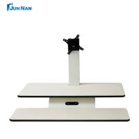 China Electric Lift Up Down TV Trolley Stand Electric Tv Bracket 360Degree Rotating for sale