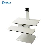 China LCD TV Lift Stand With Rolling Wheel Lcd Tv Wall Mount Monitor Stand for sale