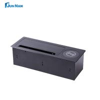 China Customized Hidden Recessed Desk Countertop Pop Up Desk Outlet for sale