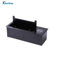 China Customized Hidden Recessed Desk Countertop Pop Up Desk Outlet for sale