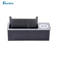 China Hidden Desk Wireless Charge Smart Office Furniture Tabletop Power Socket for sale