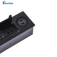 China Hidden Hotel Power Strip Conference Desktop With Recessed Power Multifunction Socket for sale