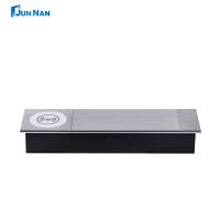China Electric Pop-Up Tower Kitchen Desktop Speaker Socket With Wireless USB-C Pop Up Socket for sale