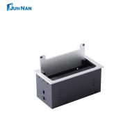China Office Furniture Table Power Outlet For Conference Tables Recessed Power Strip Customizable Desktop Receptacle for sale
