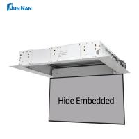 China Electric Height Adjustable TV Mount Retractable Motorised Ceiling TV Mount Flipper for sale
