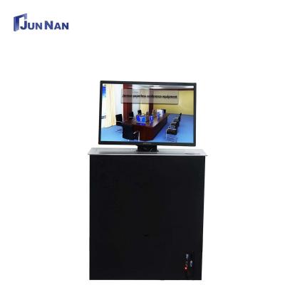 China executive office with conference tablemonitor lift adapter Paperless conference system conference room audio solutions for sale