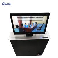 China executive office with conference tablemonitor lift adapter Paperless conference system conference room audio solutions for sale