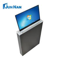 China Lifter Display Screen Meeting Room Equipment Motorized Touch Screen Lcd Monitor Lift Paperless Conference System for sale