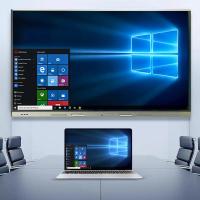 China 65 Inches Multimedia Interactive Board Wall Mount Industrial Capacitive 55 Touch Monitor Smart Conference All-in-one Mac for sale