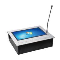 China Office Conference Equipment Electric Lcd Monitor Flip Up Lift Mechanism For Conference System Monitor Lift for sale