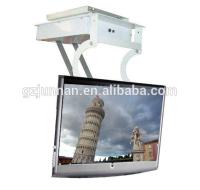 China Portable Tv Mount Stand Ceiling Tv Automatic Flip Electric Height Adjustable Tv Stand Ceiling Mount Tv Bracket Swivel for sale