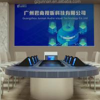 China Intelligent Paperless Desktop Pop Up TV Lifter Motorized Hidden LCD Monitor Lift Stands for sale