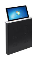 China Ultra Thin Conference System Computer LCD Monitor Lift Screen Mechanism Lcd Monitor Flip Up Lift for sale