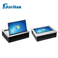 China Scroll Up Screen Video Conference Microphone Gaming PC Monitor With Lifting And Rotating Base Conference System for sale