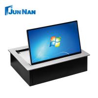 China Scroll Up Screen Video Conference Microphone Gaming PC Monitor With Lifting And Rotating Base Conference System for sale