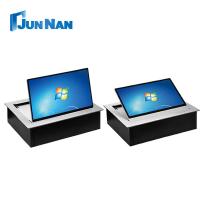 China Scroll Up Screen Video Conference Microphone Gaming PC Monitor With Lifting And Rotating Base Conference System for sale