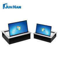 China Scroll Up Screen Video Conference Microphone Gaming PC Monitor With Lifting And Rotating Base Conference System for sale