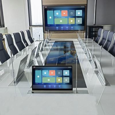 China Effortless Conferencing With JN-15.6/17.3/18.5/21.5inch Paperless Conference System For Stage Performances Junnan for sale