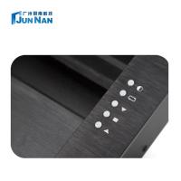 China Paperless Conference System Equipped Ultrathin Flip Up Monitor Lift Hidden Desk Monitor Lift for sale