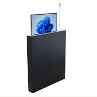 China Tabletop Pop Up Hidden Monitor Lift Paperless Conference Equipment for sale