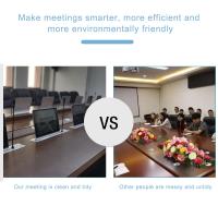 China Professional Video Conference Systems Custom Size Desk Lcd Monitor Lift Paperless Conference System for sale