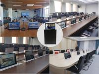 China Professional Video Conference Systems Custom Size Desk Lcd Monitor Lift Paperless Conference System for sale