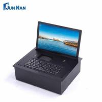 China Hidden Electric Lcd Monitor Lift Mechanism Conference Device Paperless Equipment Terminal for sale