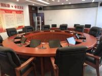 China Hidden Electric Lcd Monitor Lift Mechanism Conference Device Paperless Equipment Terminal for sale
