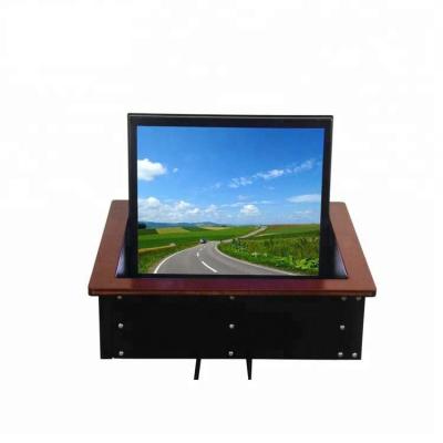 China Hidden Electric Lcd Monitor Lift Mechanism Conference Device Paperless Equipment Terminal for sale