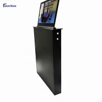 China Motorized Desktop Hidden Computer Monitor Lift For Conference System for sale