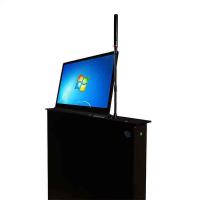 China Lcd Monitor Lift Gaming PC Monitor With Lifting Rotating Base Conference Microphone Motorized Monitor Lift for sale