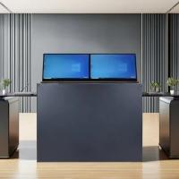 China Web-based Dual Screen LCD Lift The Ultimate Solution For Office Productivity for sale