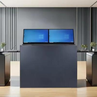 China Web-based Dual Screen LCD Lift The Ultimate Solution For Office Productivity for sale