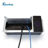 China 175 Flip Socket Recessed Power Strip With Multi-Function Table Socket For Executive Office Furniture for sale