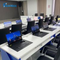 China Conference Table LCD Screen Electric Flipper With Touch Function And Motorized Control For High-Level Meetings for sale