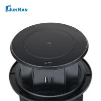 China Junnan Intelligent Pneumatic Lift Socket The Perfect Addition to Your Kitchen Table Socket for sale