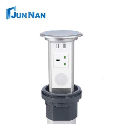 China Junnan Intelligent Pneumatic Lift Socket with Convenient Button and Remote Control for Your Kitchen Needs for sale