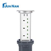 China Junnan Multi-function Socket with Remote Control and Smart Lift Technology 110V-220V- Rated Voltage Kitchen and Office for sale