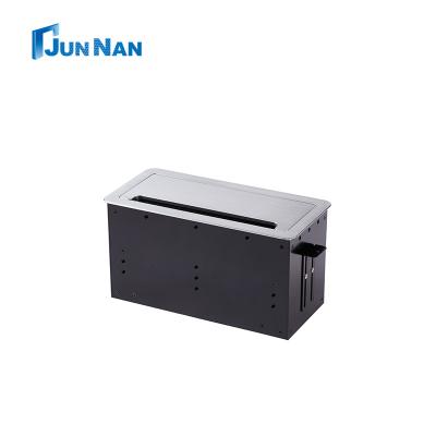 China Hidden Hotel Power Strip Conference Desktop With Recessed Power Multifunction Socket for Modern Offices and Workplaces for sale
