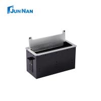 China Hidden Hotel Power Strip Conference Desktop With Recessed Power Multifunction Socket for Modern Offices and Workplaces for sale